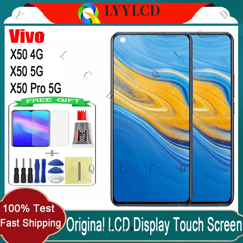 Original AMOLED Vivo X50 4G X50 5G X50 Pro 5G LCD Display Touch Screen Replacement | Shopee Malaysia