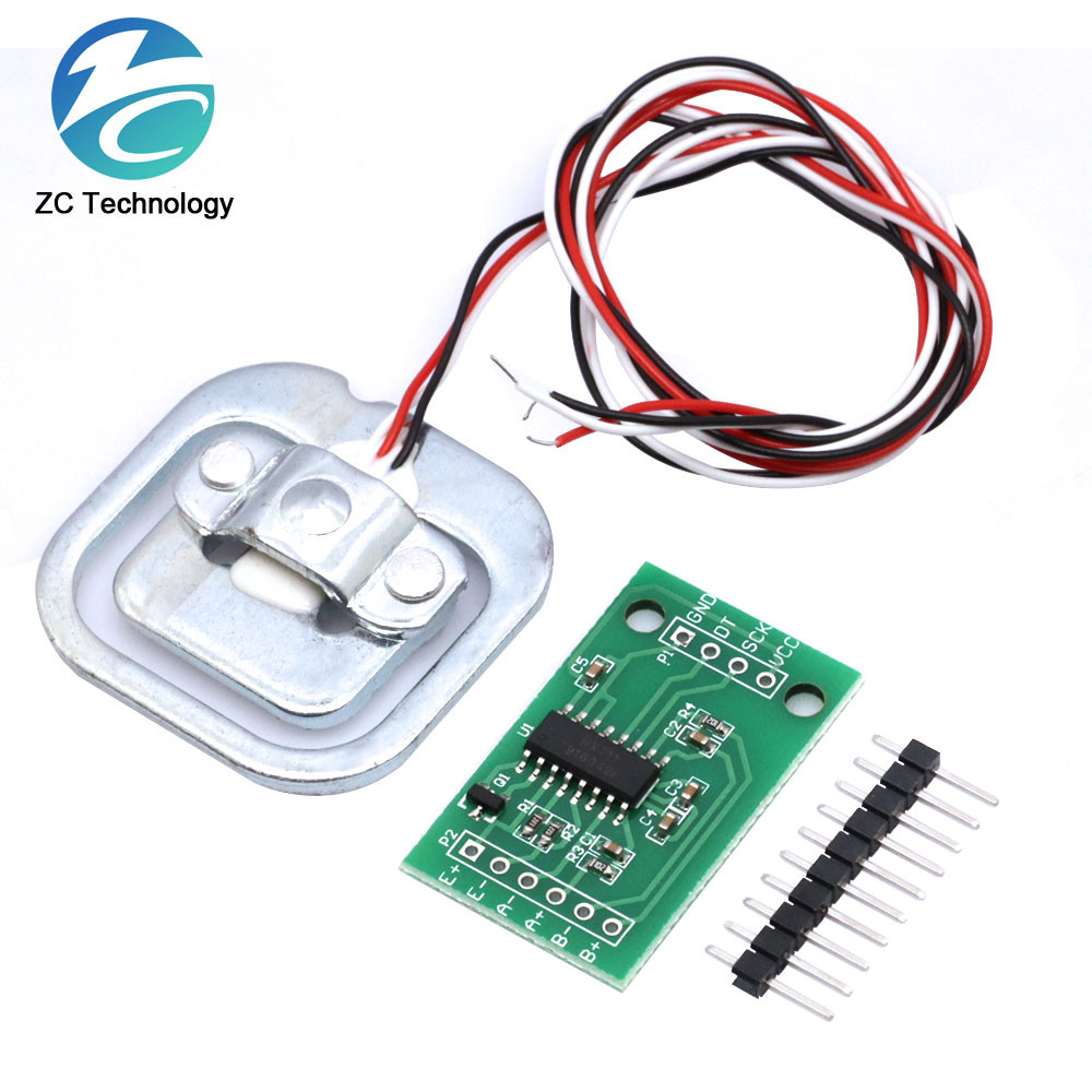 4PCS Human Scale Load Cell Weight Sensors + HX711 AD Module Weight ...