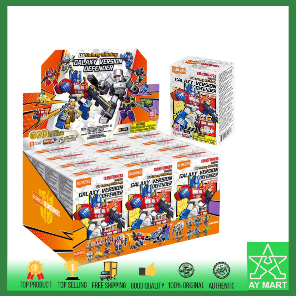 Blokees Transformers Galaxy Shining Blind Box Version 01 Random Collect ...