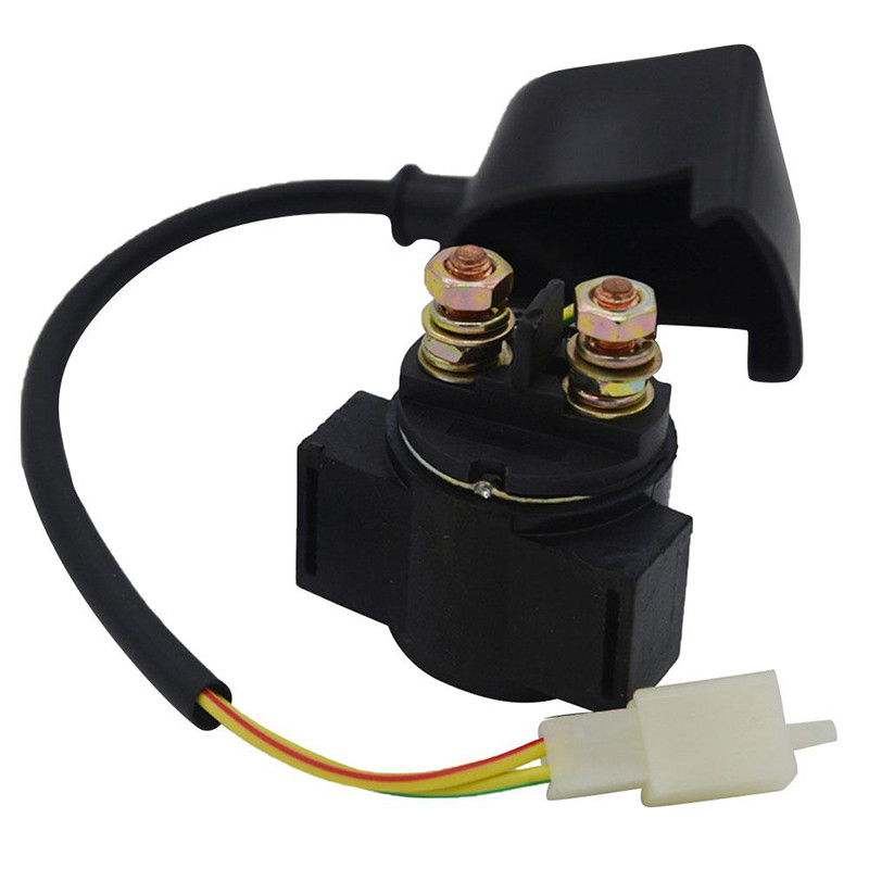 [ndr] GY6 50 125 150CC Ignition Coil Starter Relay For Scooter ATV ...