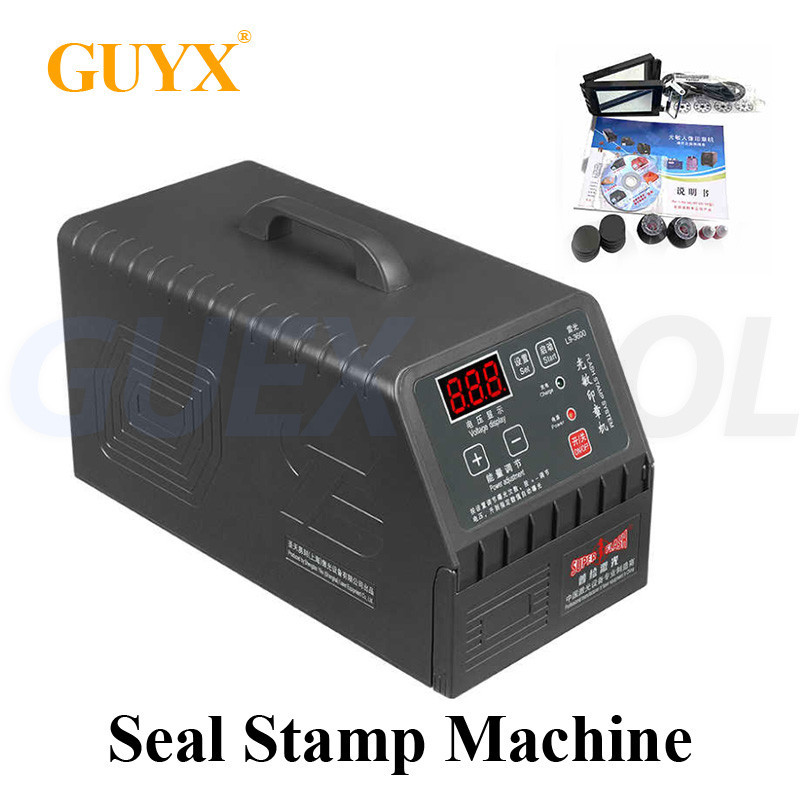 Automatic Digital Photosensitive Seal Flash Stamp Machine Seal Material ...