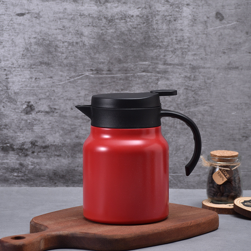 Large Capacity 316 Stainless Steel Stew Teapot Tea Water Separation Coffee Pot Portable Handle ...