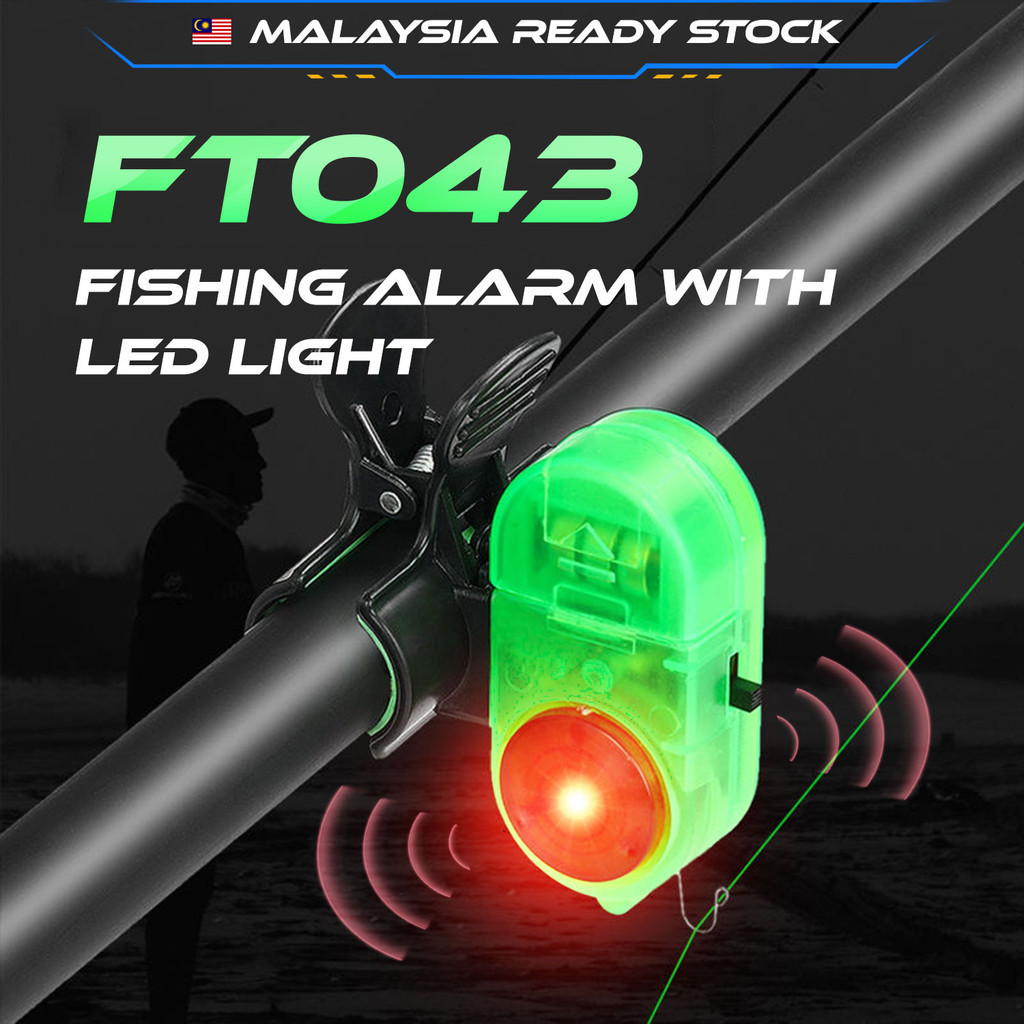 【KAPTEN】 Fishing Alarm LED light 1pc Electronic Bite Fish Alarm Bell ...