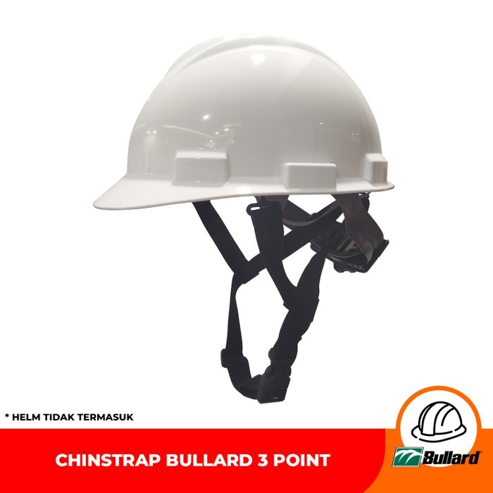 Chinstrap Bullard Safety Helmet 3 Point Elastic Black Project Helmet ...