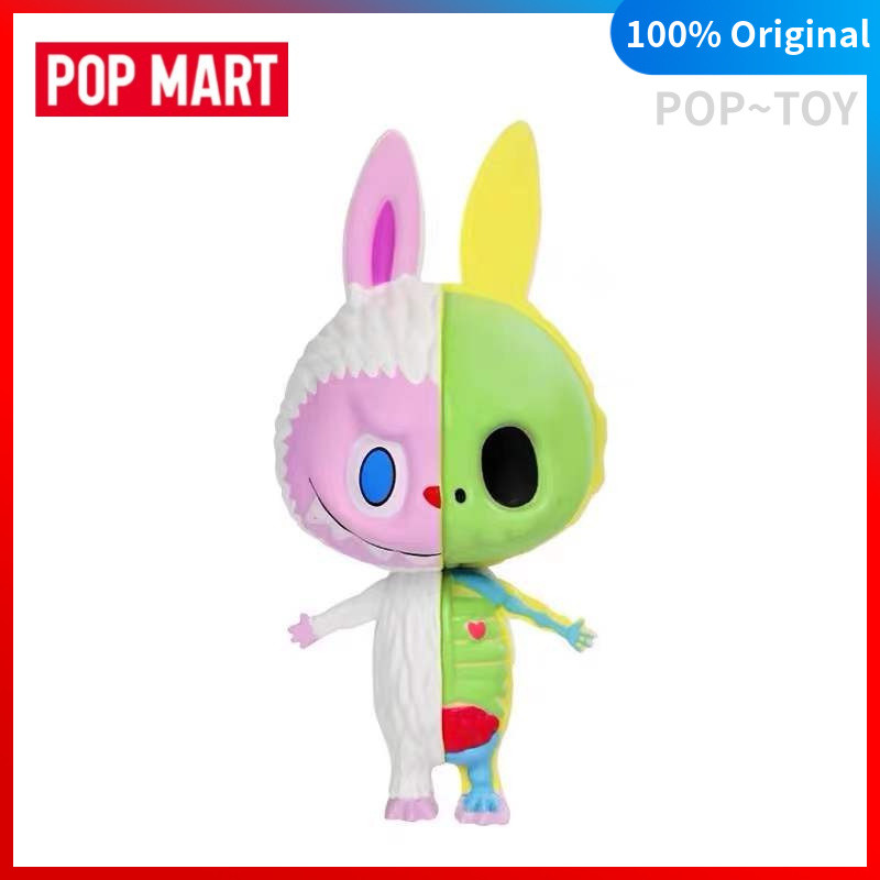 【正版】POPMART Labubu HALF cute Figure Pop Mart Official | Shopee Malaysia