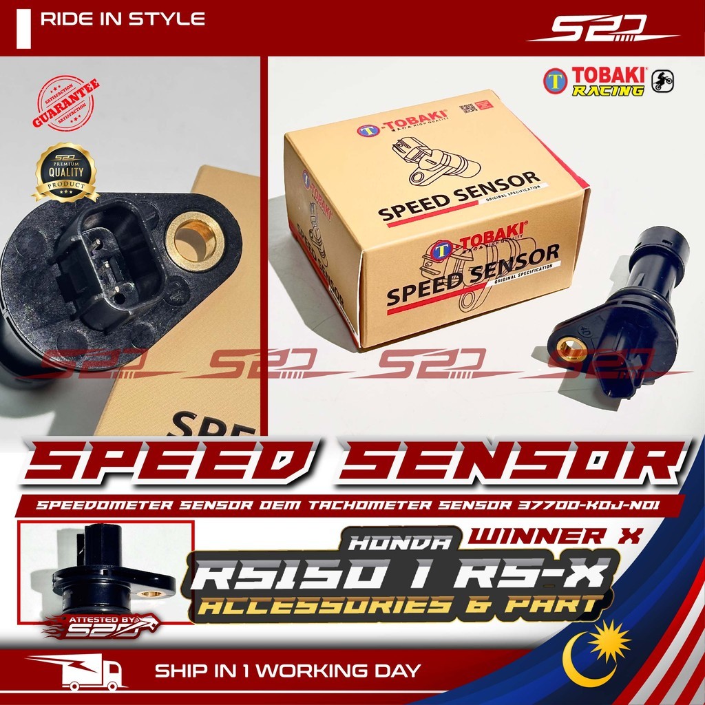 Speed Sensor TOBAKI RS150 RS-X 150 RSX WINNER X PNP Speedometer Sensor ...