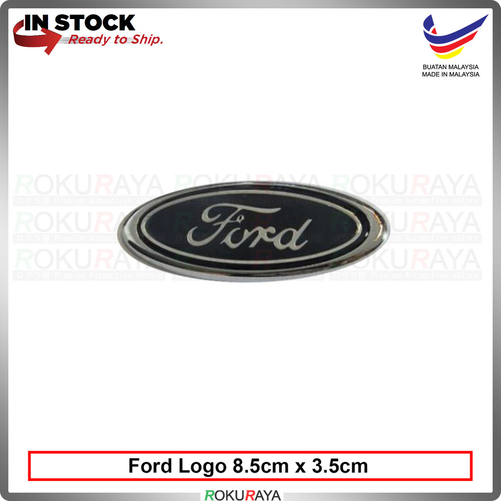 [8.5cm x 3.5cm] Ford Laser Lynx Ranger Escort Bumper Front Rear Emblem ...