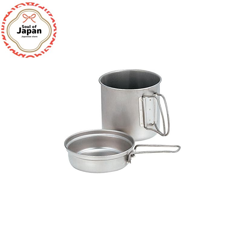 Snow Peak Cooker Aluminum Deep Type Trek 900ml with Storage Case for ...