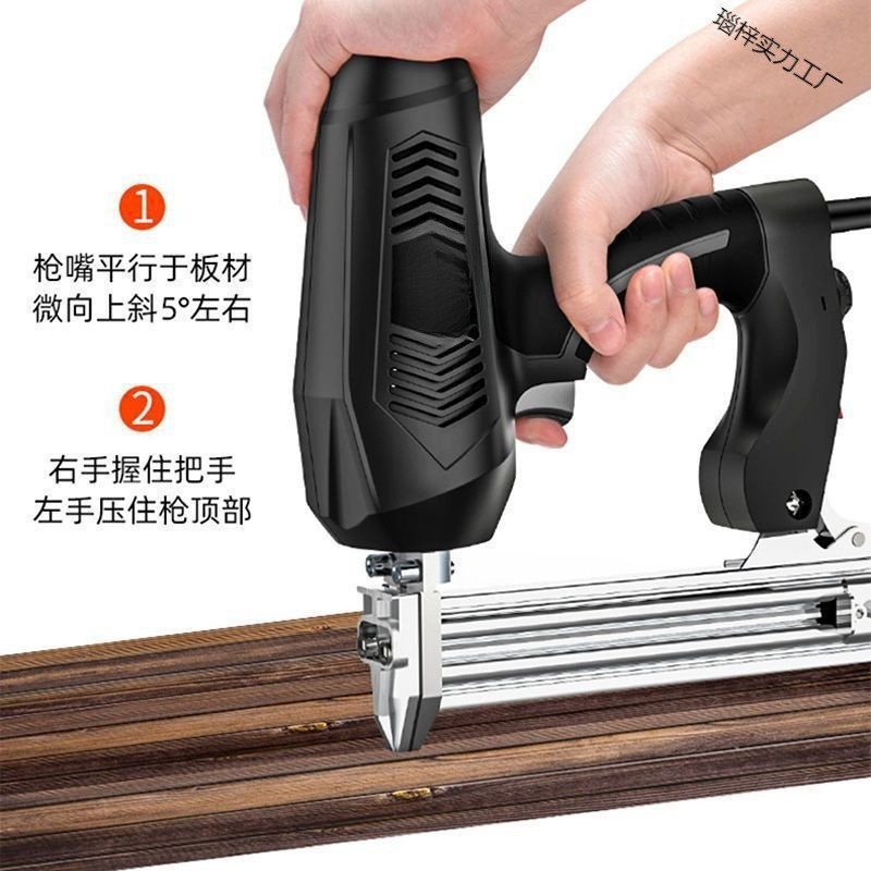 Code Nail Grab Power Tools Dual-use Woodworking Straight Nail Gun Air ...