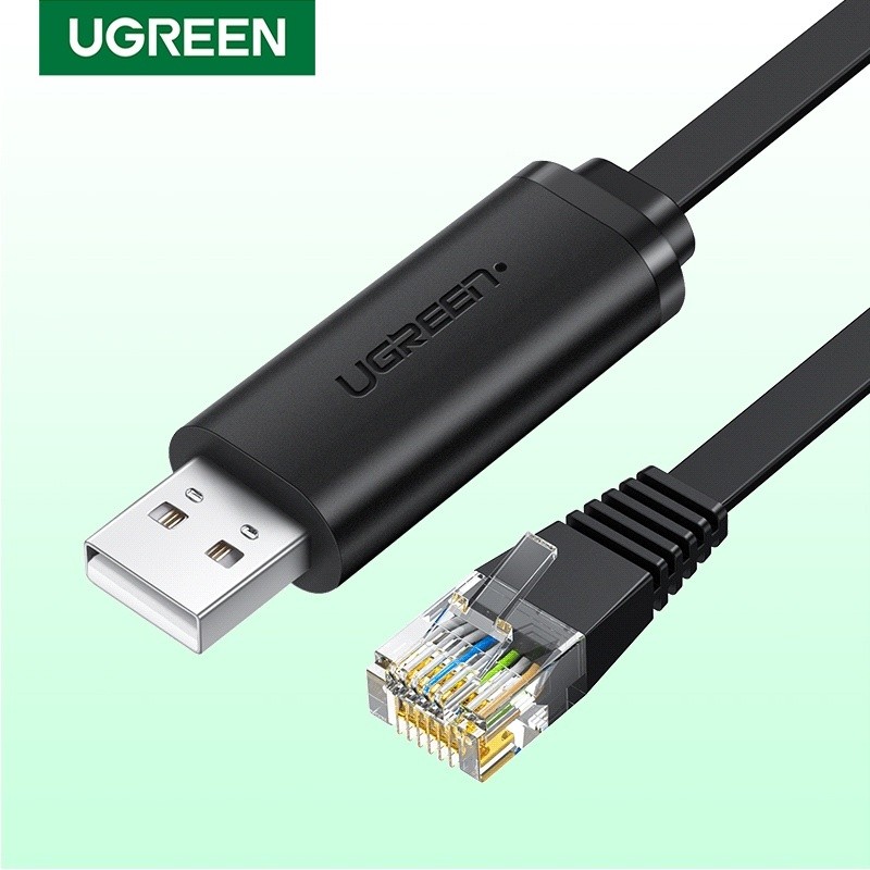 UGREEN USB to RJ45 Console Cable RS232 Serial Adapter 1.5m Converter ...