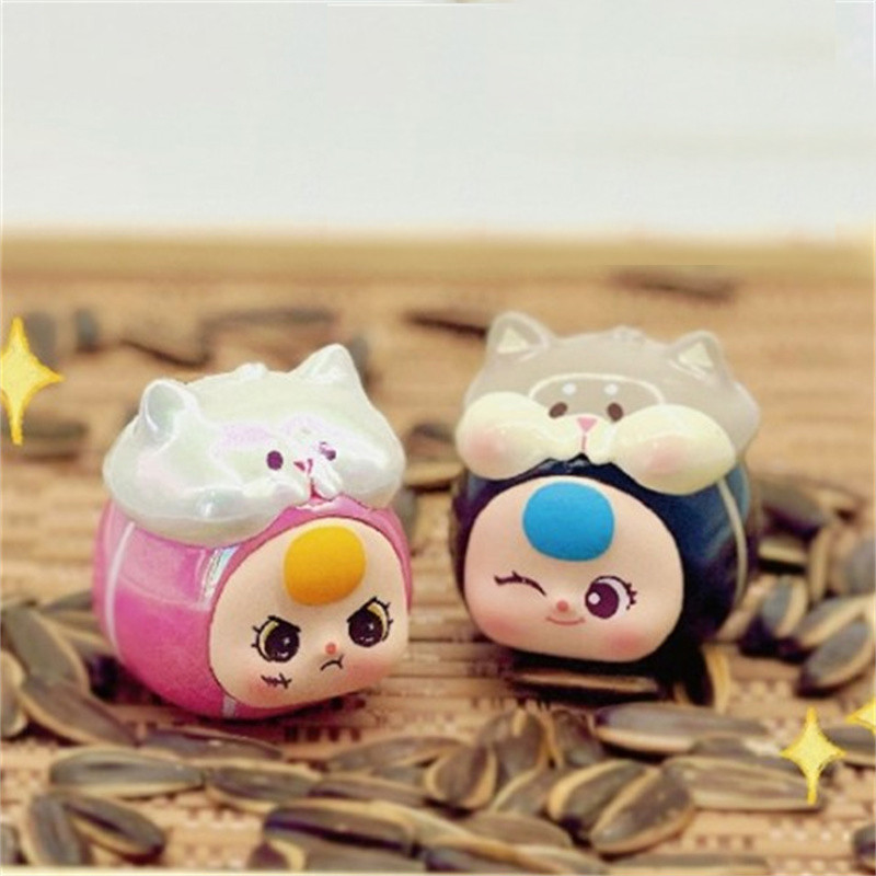 Eas BABY THREE The Greedy Sweetie Series Pop Bean Blind Box Mystery Box ...