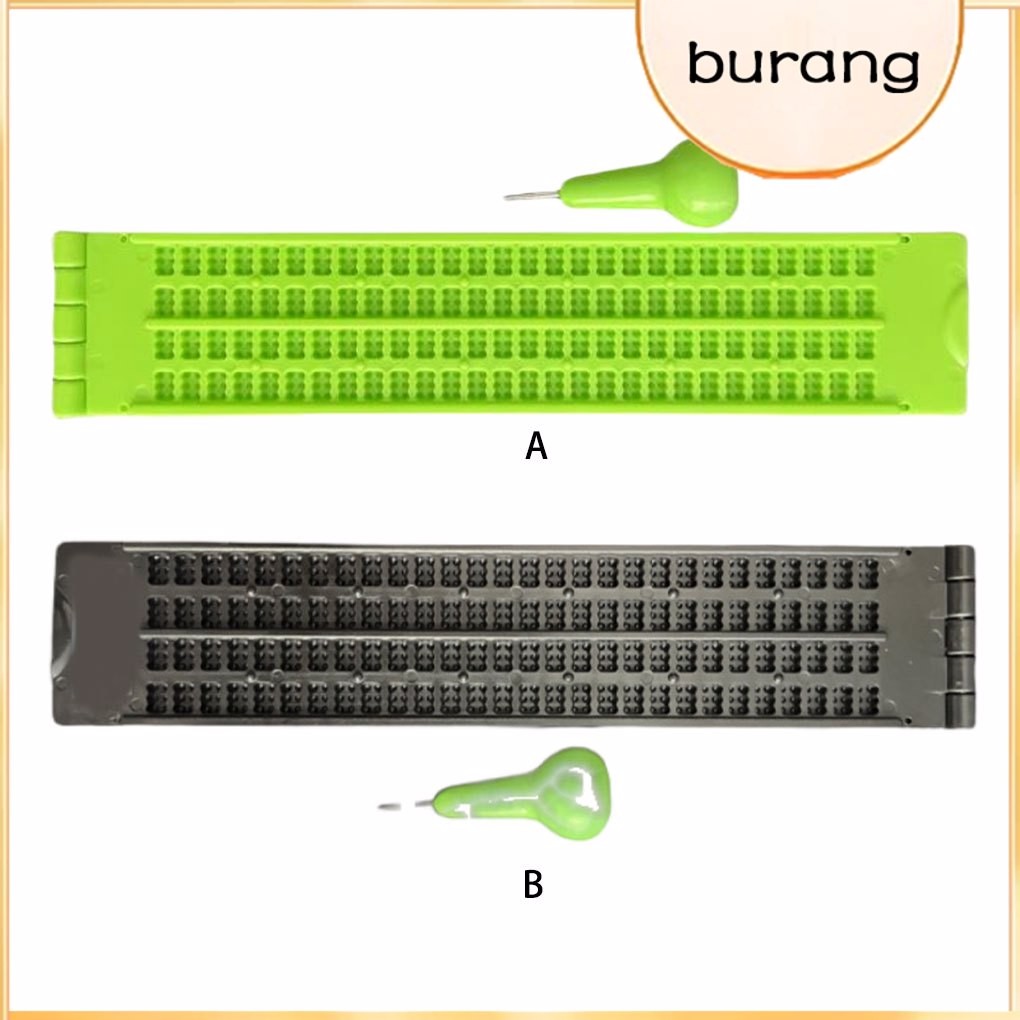 Portable Braille Typewriter For Learning And Writing 4-line Braille ...