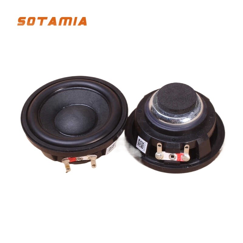 SOTAMIA 2Pcs 2 Inch Full Range Speaker 55mm 8 Ohm 5W HIFI Loudspeaker ...