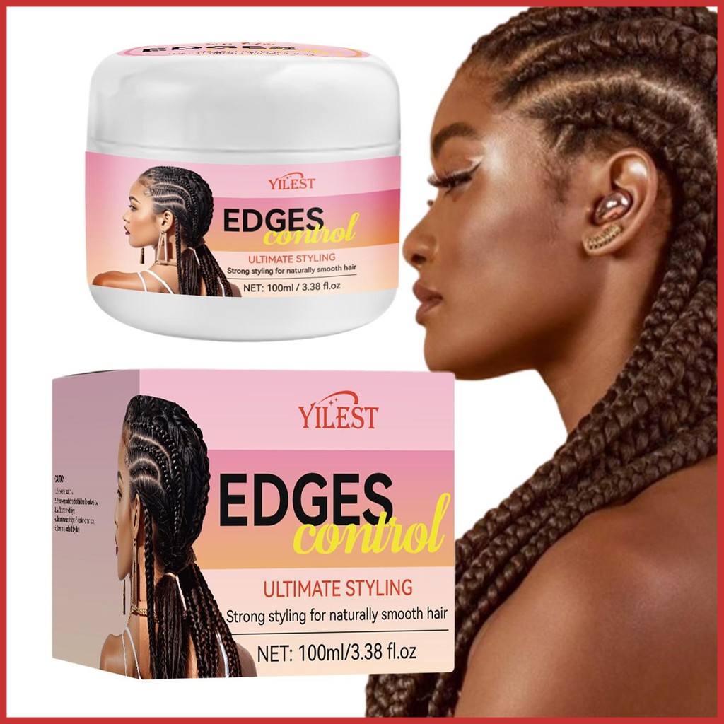 Edge Controls Gel for Black Women 100ml Natural Adults Hair Gel ...