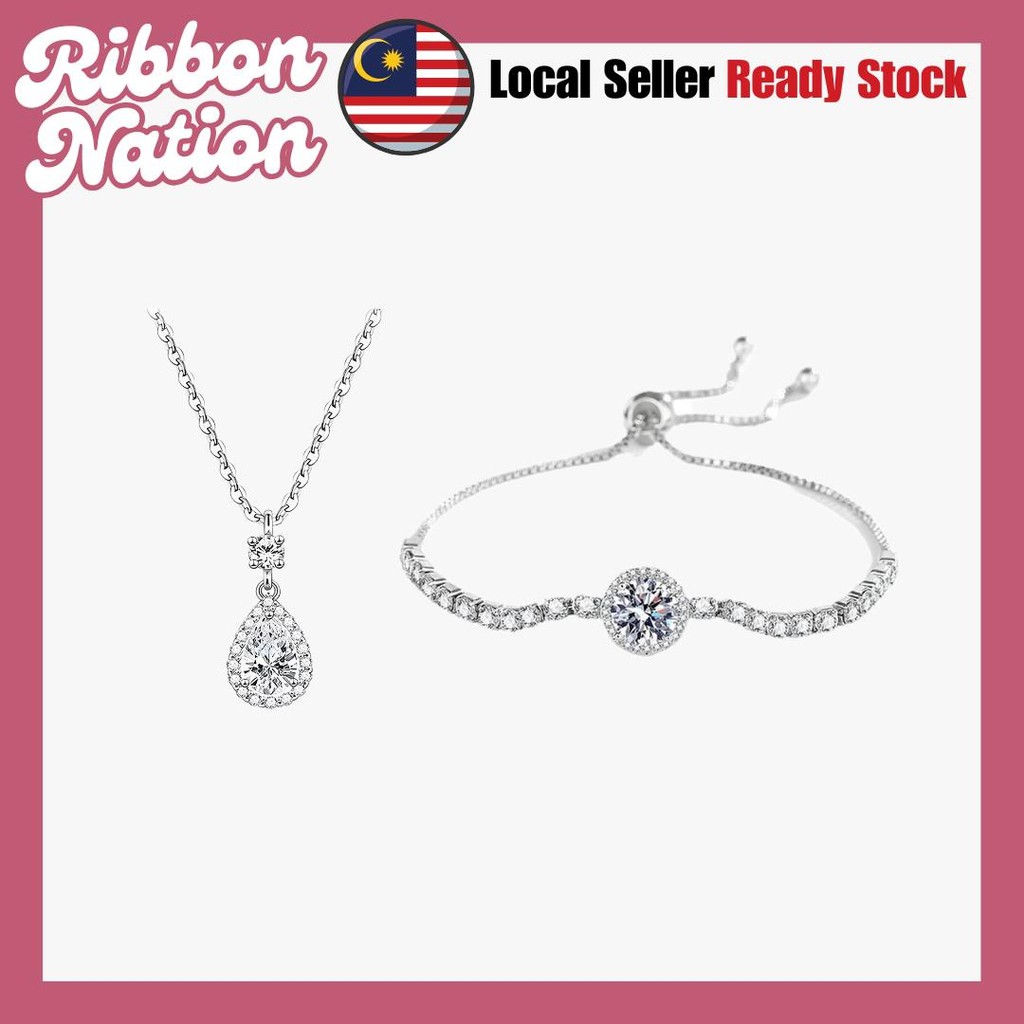 🎀🇲🇾 𝐑𝐄𝐀𝐃𝐘 𝐒𝐓𝐎𝐂𝐊 🇲🇾🎀 Bracelet Necklace Ring Rantai Tangan Rantai Leher Emas Gift Valentine Female ...
