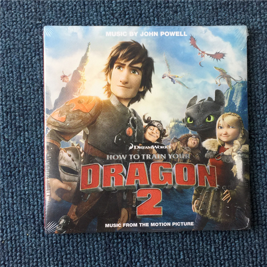 驯龙记 John Powell How To Train Your Dragon 2 (brand new ) qian | Shopee ...