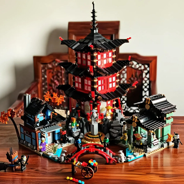 lego ninjago lego brick Blok binaan Cina 2025 baharu NINJAGO Dragon ...