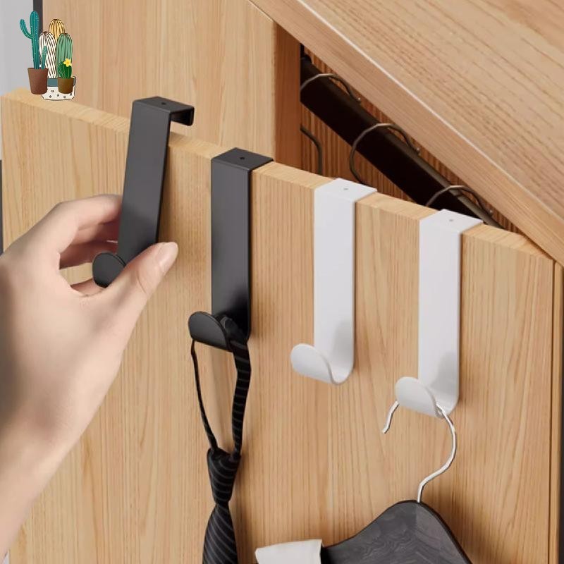 Door Hook, Cabinet Door Hanger, Wardrobe S-Shaped Hook, Kitchen Hook ...