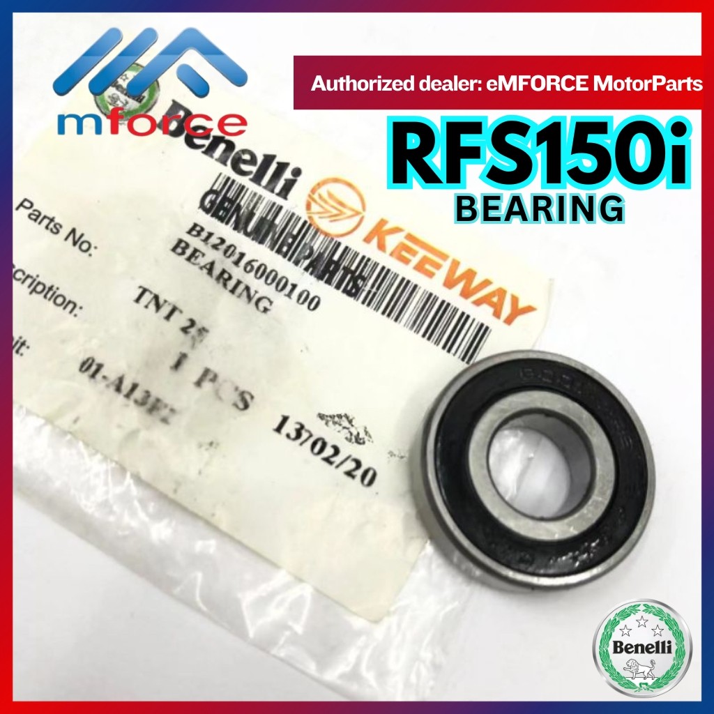 BENELLI RFS 150 RFS150i TNT25 WATER PUMP BEARING B12016000100 ORIGINAL ...