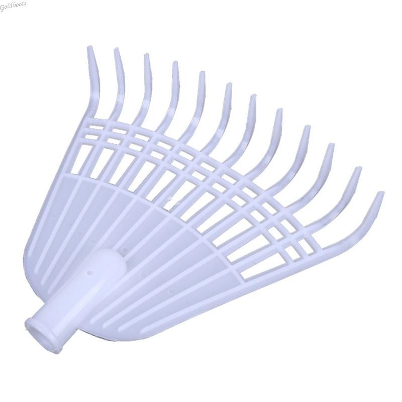 GB Leaf Rake with 12 Tooth Agricultural Plastic Grass Rake Flower ...