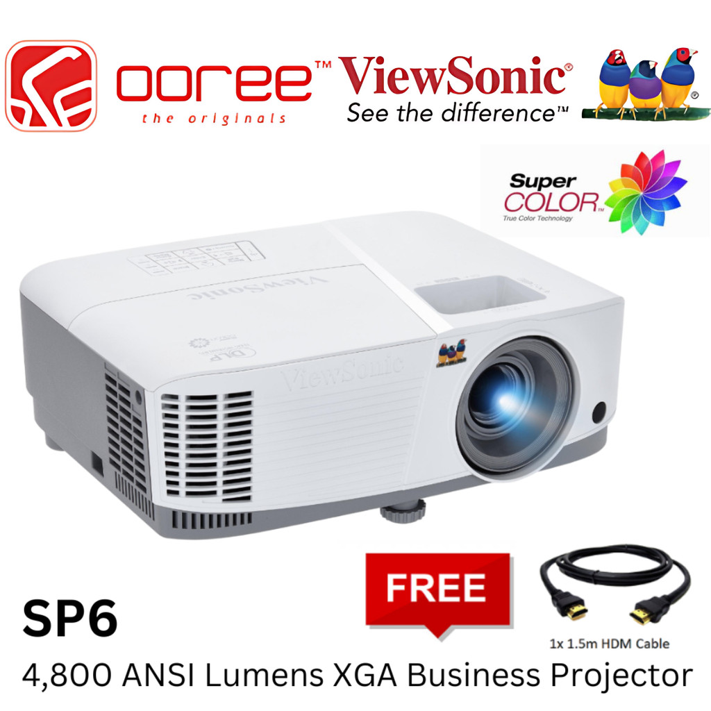 VIEWSONIC SP6 (4,800 lm) / PA700X (4,500 lm) XGA (1024x768P) BUSINESS ...