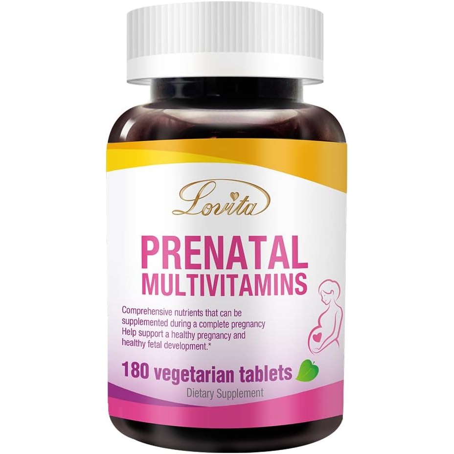 Lovita Prenatal Multivitamins - Comprehensive Nutrient Support for ...