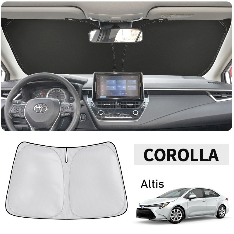 Toyota Altis (2019-2026) Corolla Altis Custom Fit Windscreen Sunshade ...