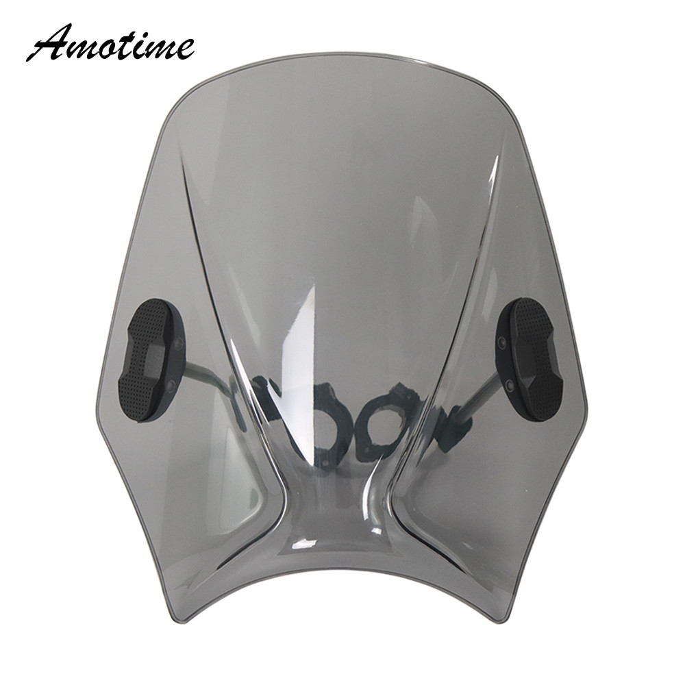 Windscreen Windshield Wind Deflector Shield Screen Visor Glass with ...