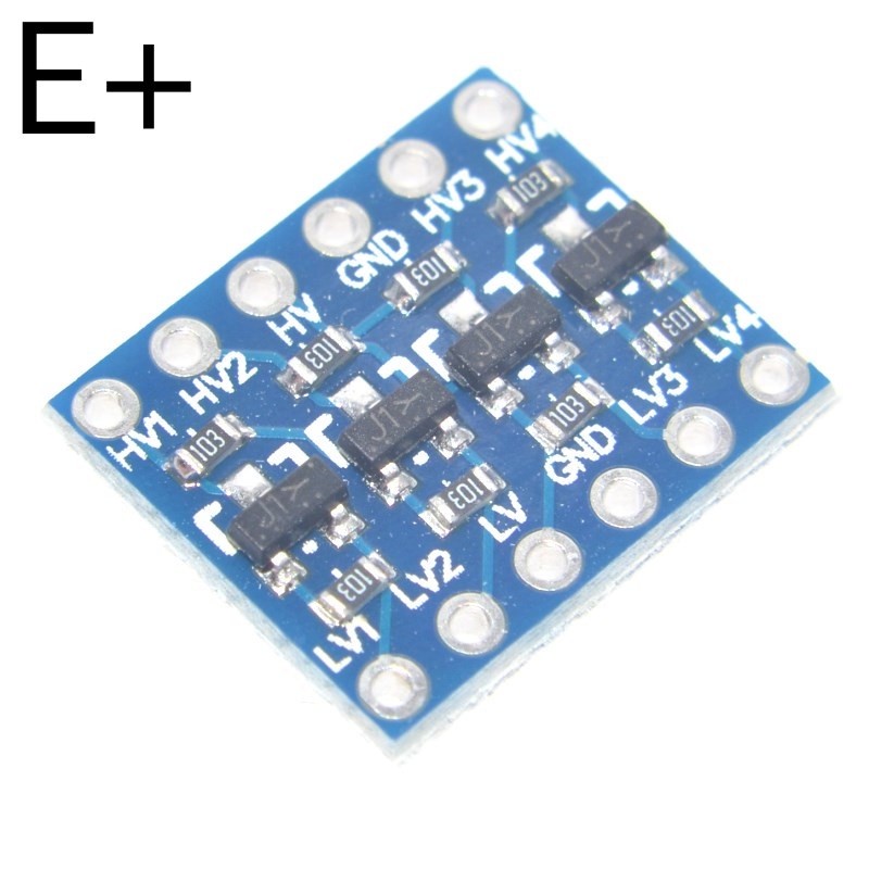 4 channel IIC I2C Logic Level Converter Bi-Directional Module 5V to 3.3V For Arduino | Shopee ...