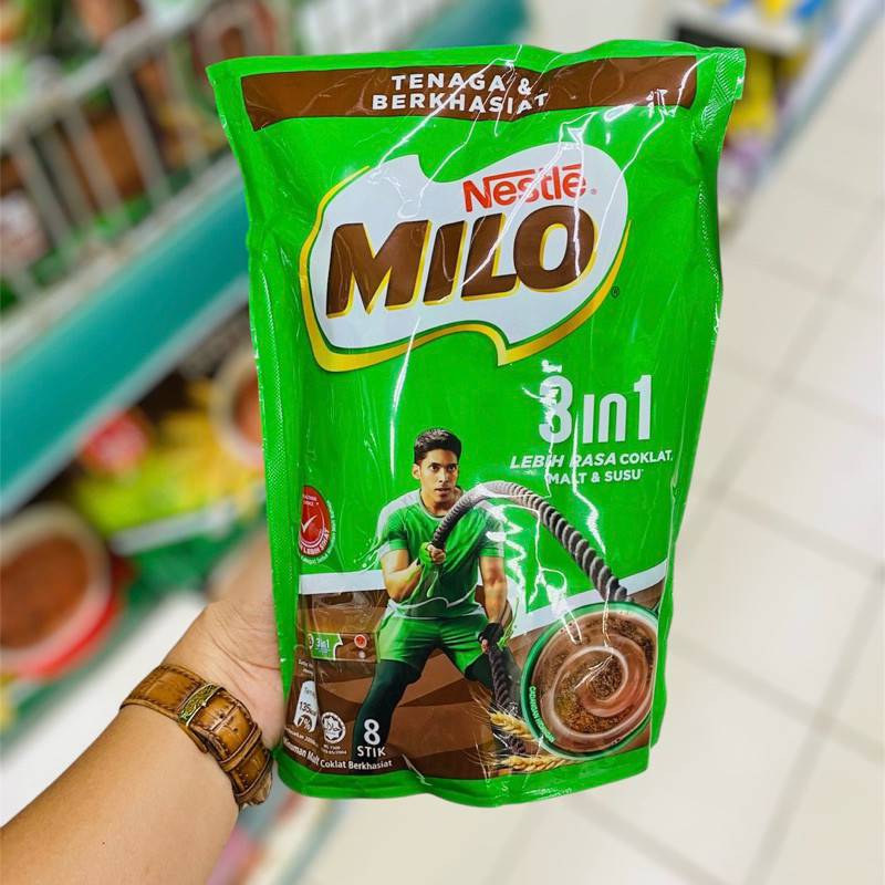 Nestle Milo 3 in 1 Activ-Go (33g x 8sticks) | Shopee Malaysia