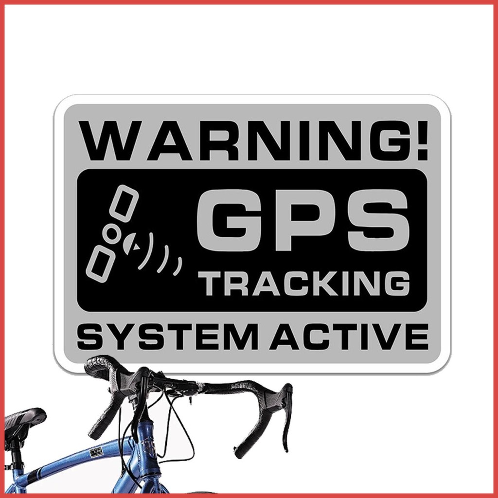 GPS Tracker Sticker 10pcs Car Warning Sticker Anti-Theft Car Vehicle ...