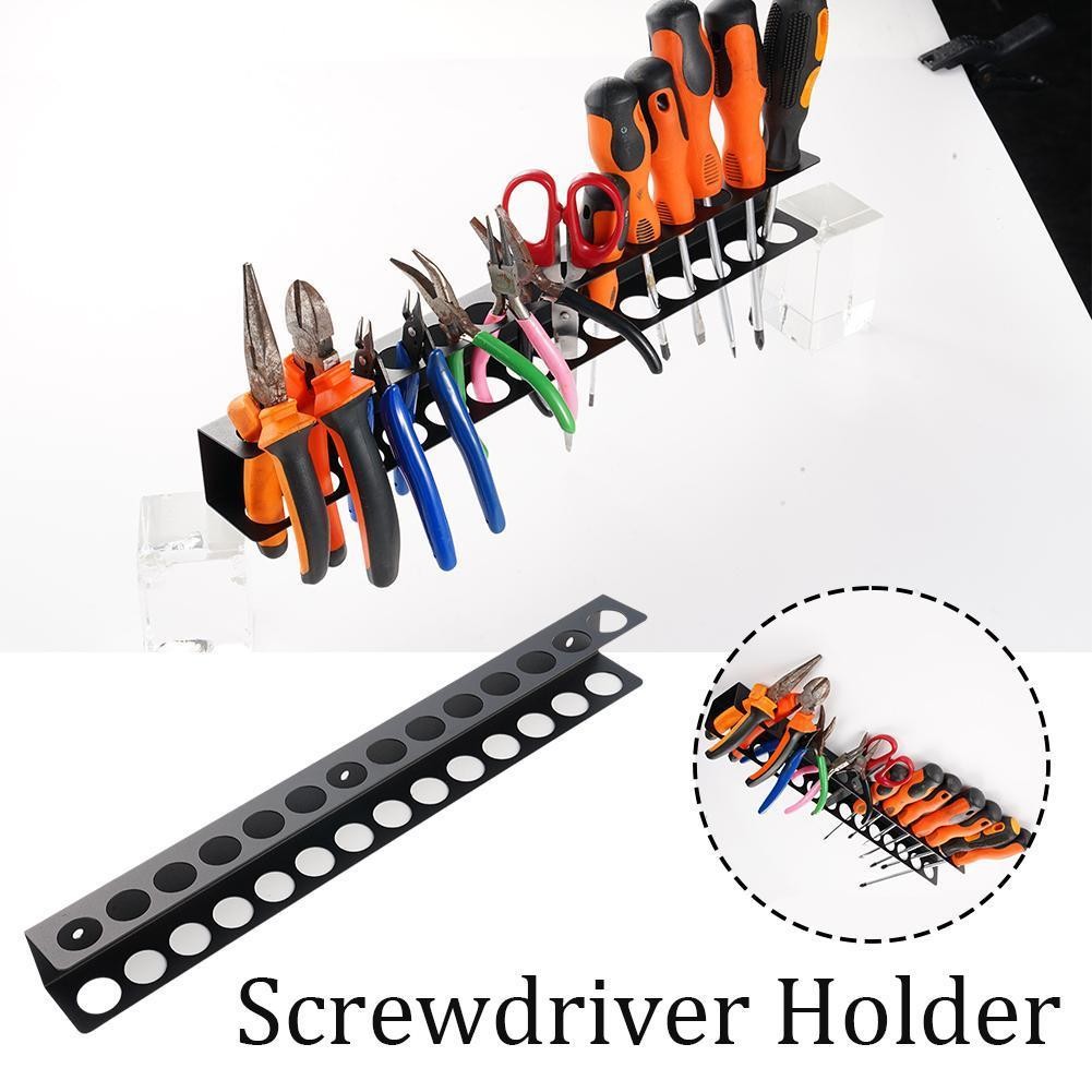 Wrought Iron Screwdriver Rack Tool Storage Rack Wall Hardware Rack ...