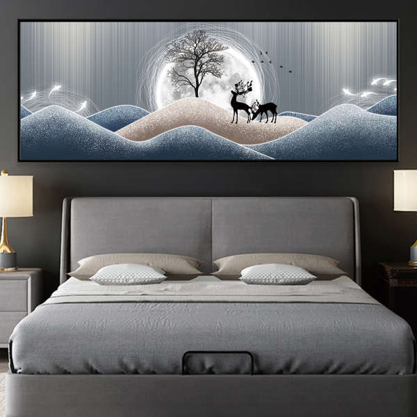 aesthetic things for room wallpaper waterproof Lukisan hiasan sederhana ...