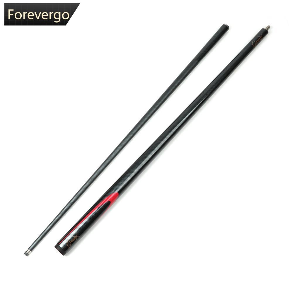 FOREVERGO 1PC 145CM 1/2 Split Carbon Fiber Billiard Cue 9MM Small Head ...