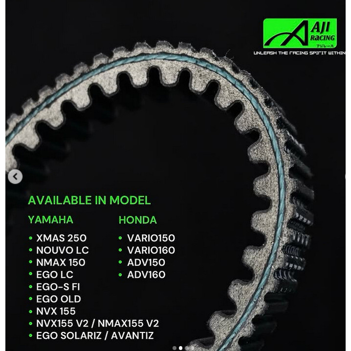 KEVLAR V-DRIVE BELT AJI RACING V-BELT CVT BELT BELTING HONDA VARIO150 ...