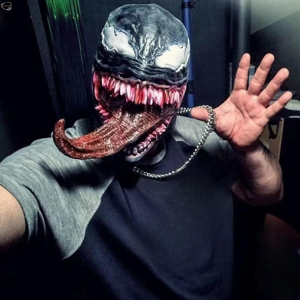 MXBEAUTY Venom Headgear/Hand Puppet, The Last Dance Halloween Venom ...