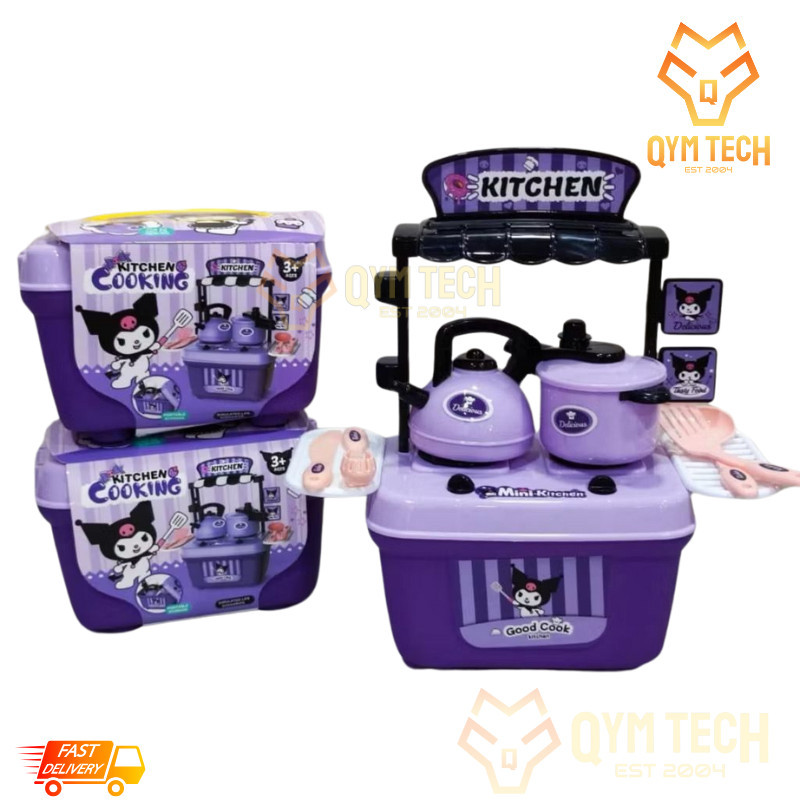 Kuromi Kitchen Cooking Set | Shopee Malaysia