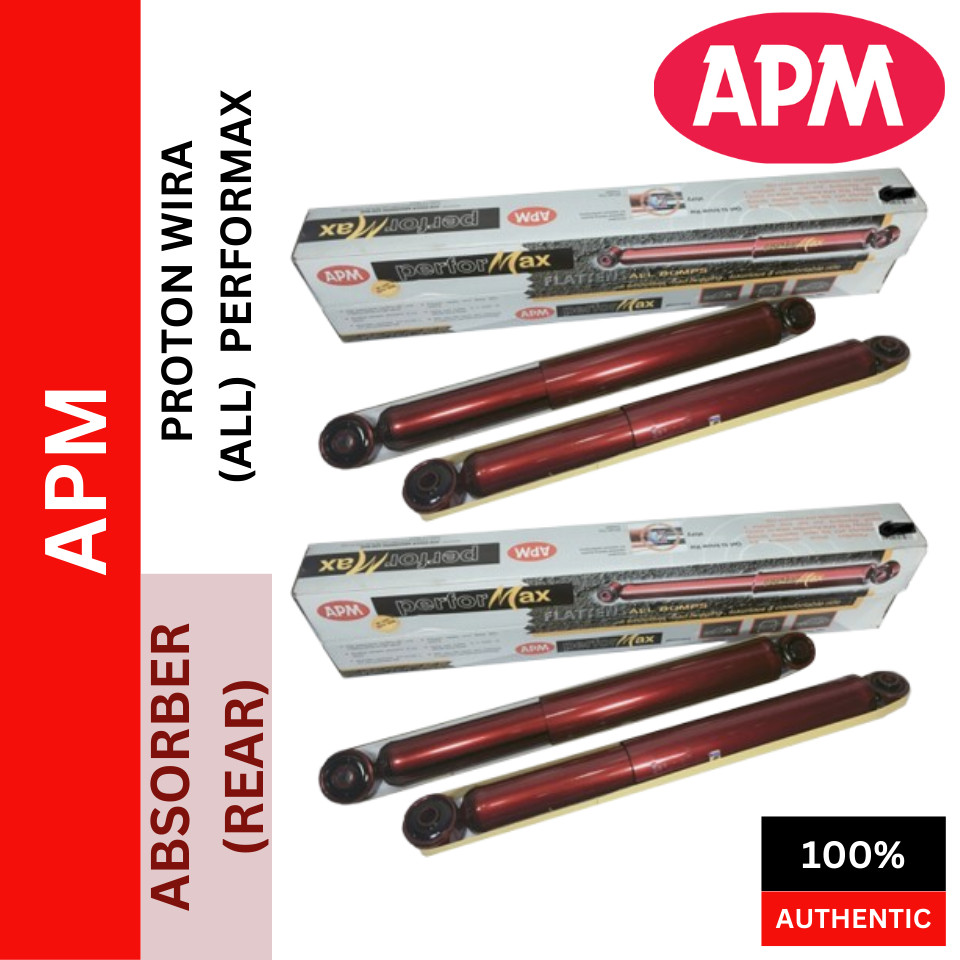 PSX2772 (APM) ABSORBER (REAR) PROTON WIRA (ALL) PERFORMAX (1SET ...