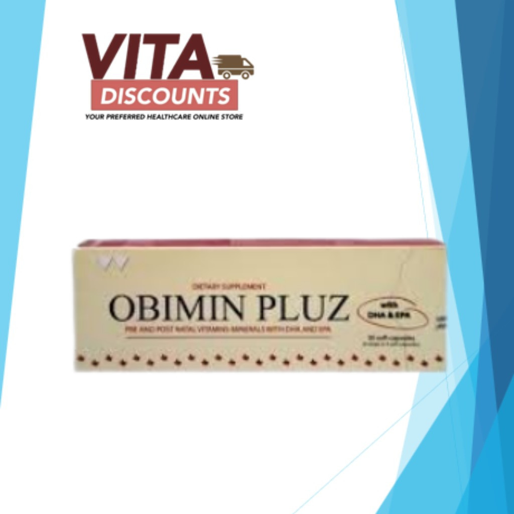 OBIMIN PLUZ CAPS 30S EXP02/2026 | Shopee Malaysia