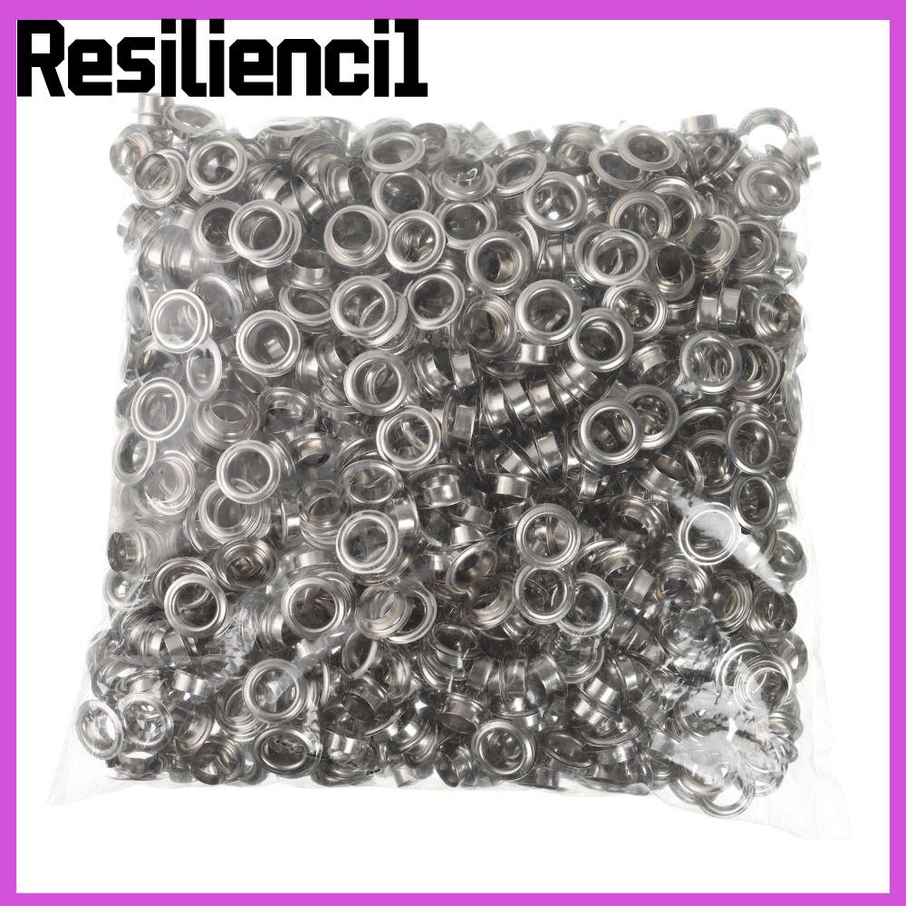 RESILIENCI1 1000pcs Grommets Leather Banner Posters Metal Grommets ...