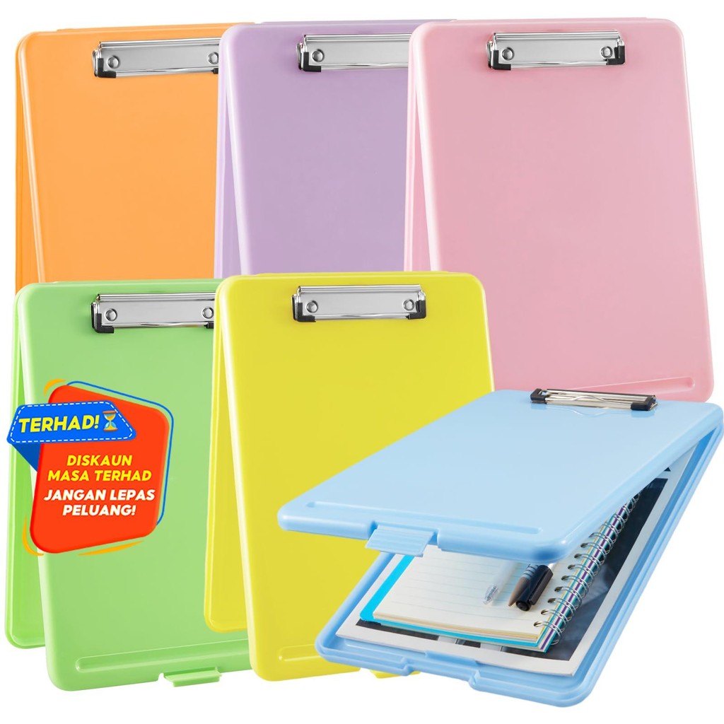 1pc Folder Penganjur Kertas Peperiksaan A4 - Kotak Simpanan Dokumen ...