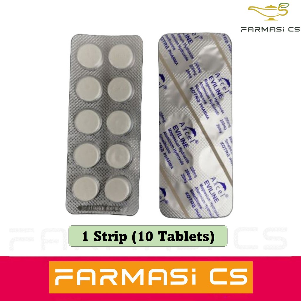 PROMO Axcel Eviline Tablet 1 strip (10 tablets) EXP:11/2026 [ Magnesium ...
