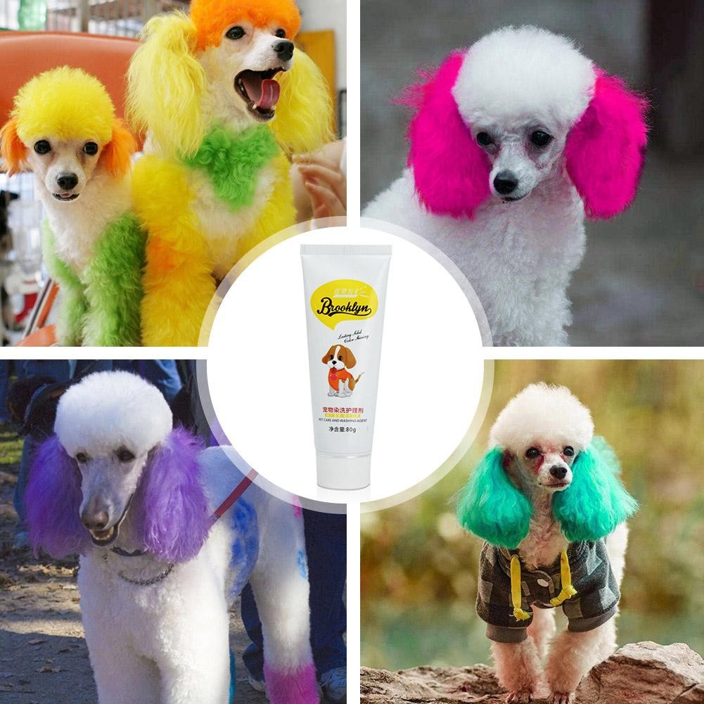 Pet Colouring Paste Fur Dye Solution Hair Dyeing Tools Color Dyeing ...