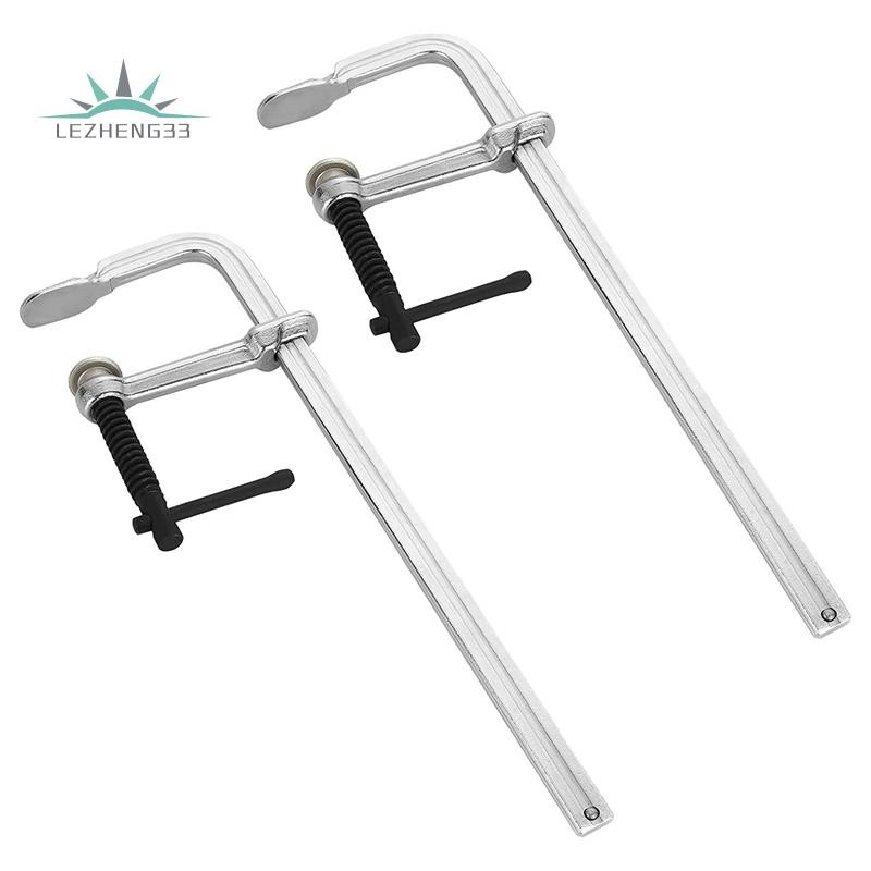 2 Pack F Clamps 12 Inches Welding Clamps Steel Bar Clamp Heavy Duty Max ...