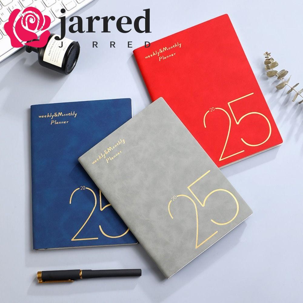 JARRED A5 2025 Planner Notebooks, 365 Days Daily Planner Reminder 2025 ...