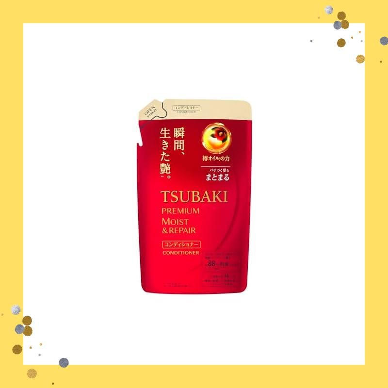 TSUBAKI Premium Moist & Repair Conditioner Refill TSUBAKI Glossy Moist ...