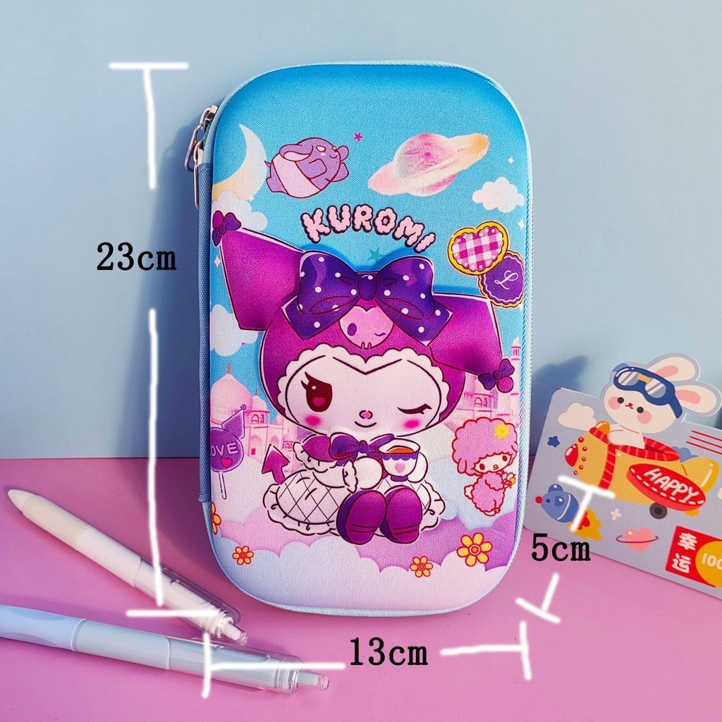 Kotak Pensel Besar EVA Pencil Case Student Pencil Box 3D Large ...