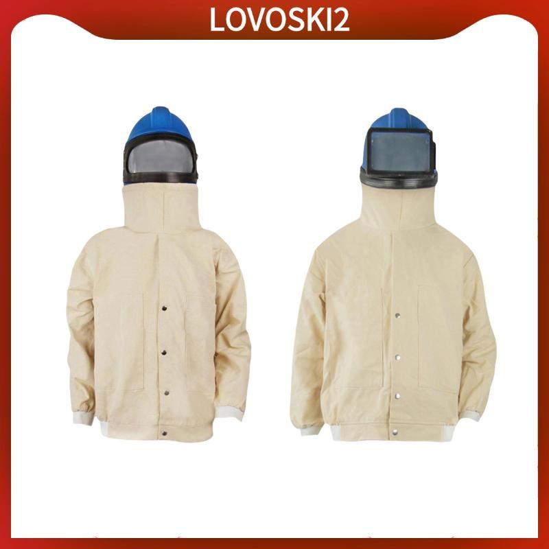[LovoskiacMY] Sand Suit Jacket with Sandblast Helmet for Grinding ...