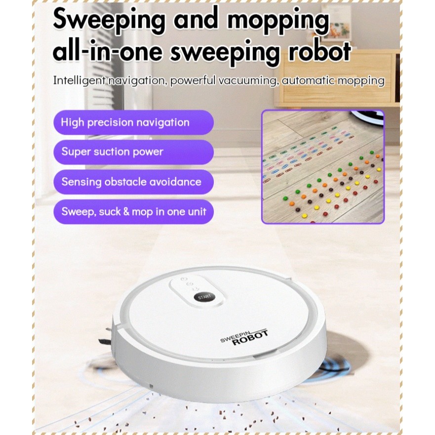 Sweeping Robot Dusting Intelligent Cleaning Robot Intelligent Sweeping ...