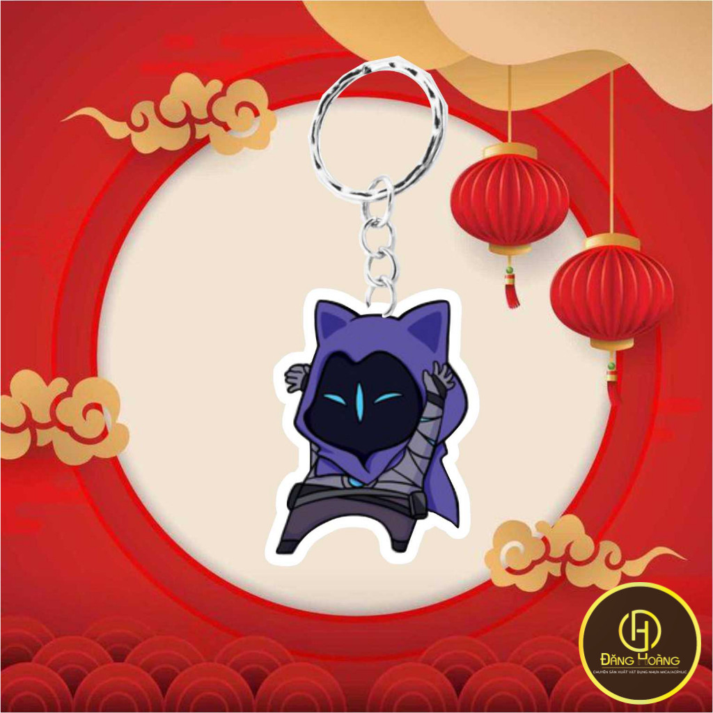 OMEOW chibi keychain - Omen dancing cat - VALORANT-DH | Shopee Malaysia